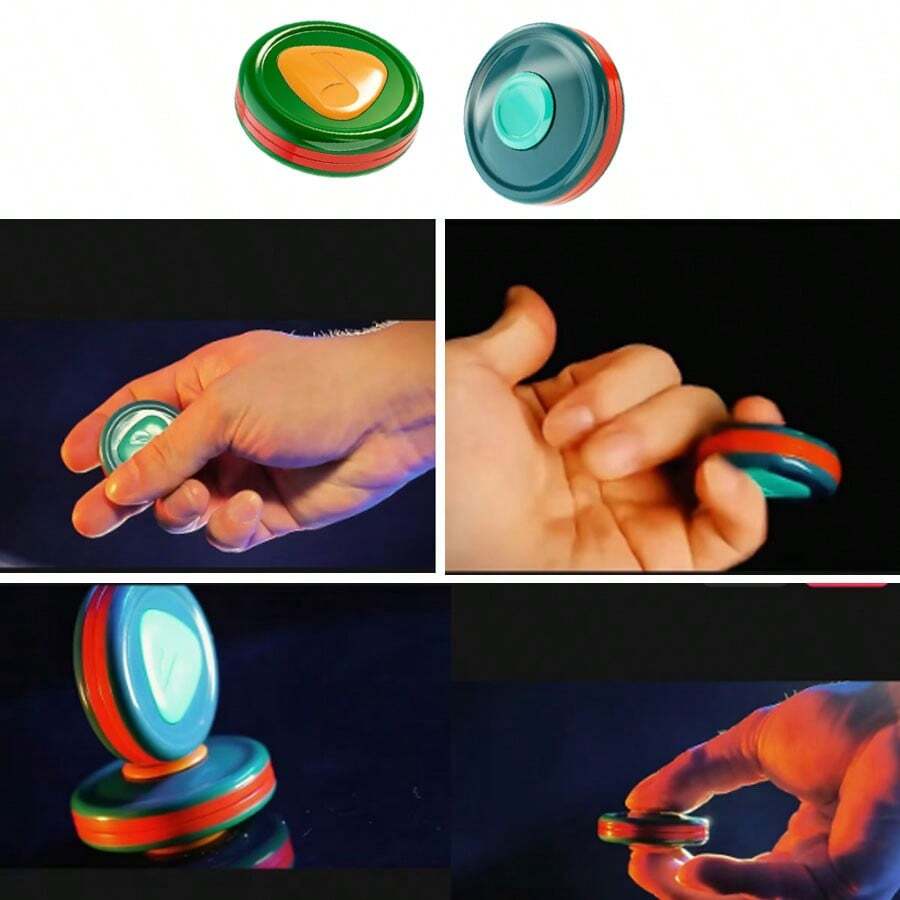 New Product! Coin Stress Relief Toy, EDC Finger Spinner, Office ...