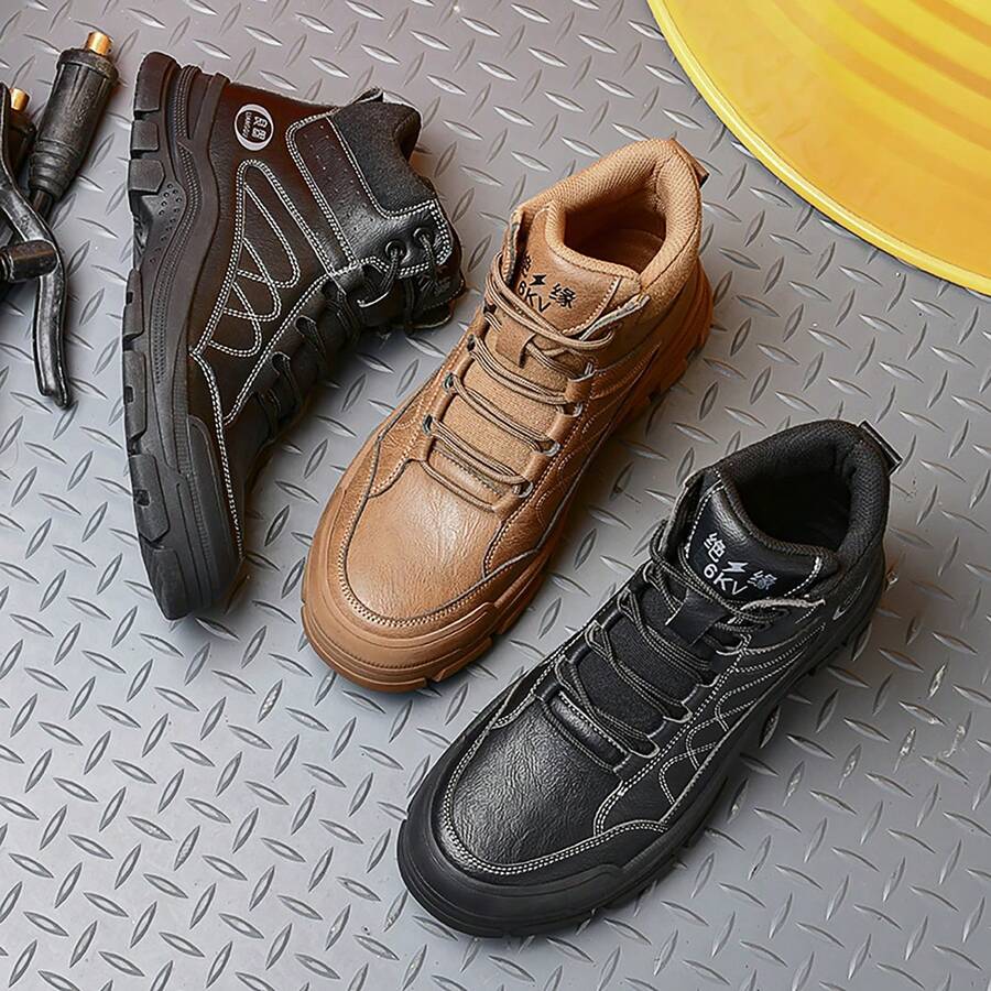 Labor Protection Shoes With Anti-Smashing And Anti-Puncture Functions ...