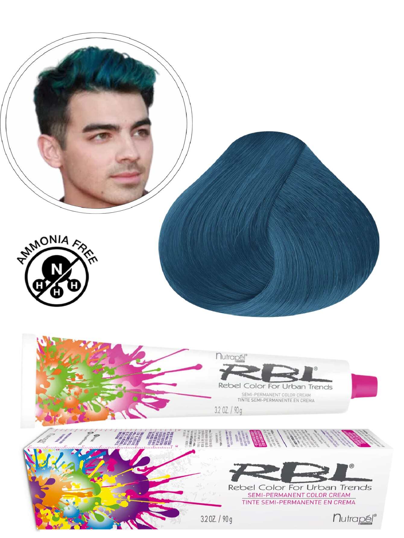 Nutrapel Semi Permanent Dye RBL Fantasy Shades Super Pigmented | SHEIN USA
