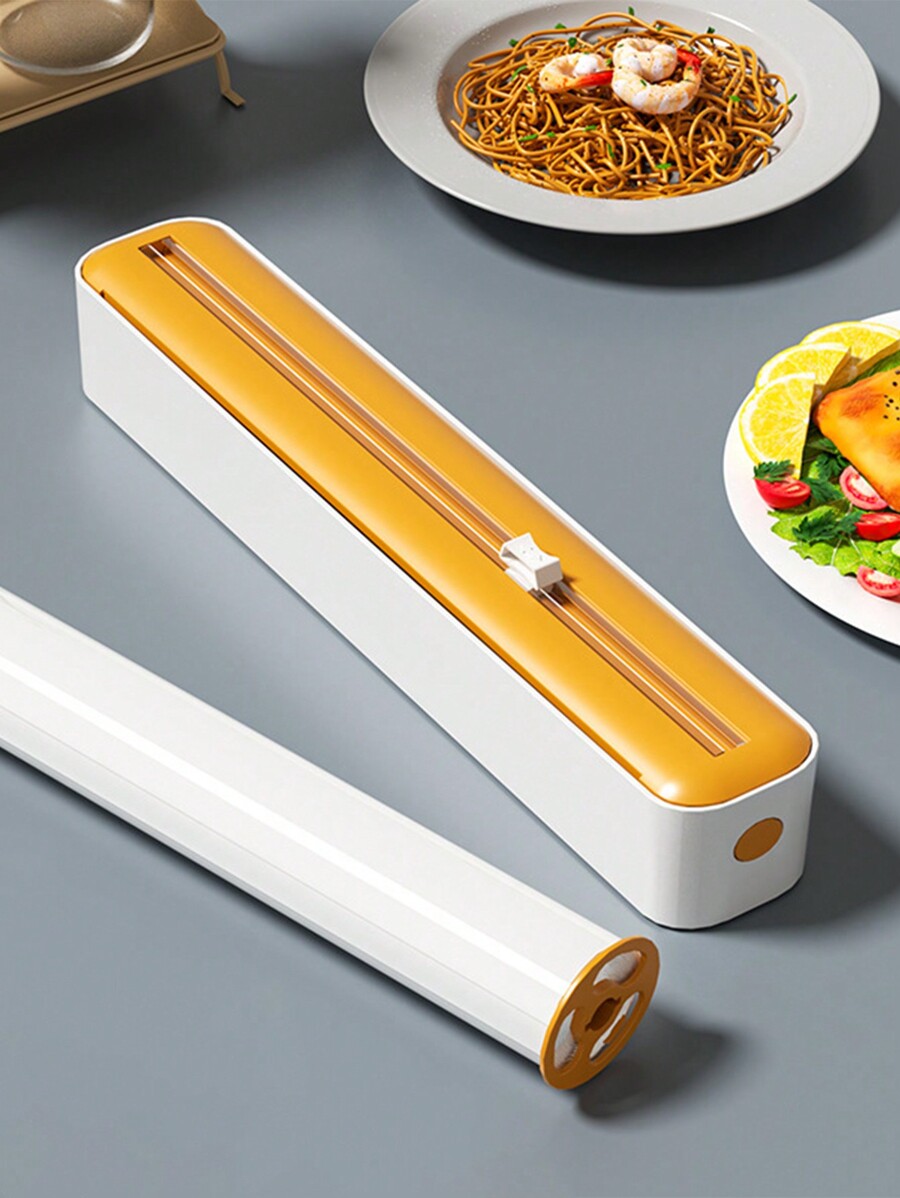 1pc Cling Film Cutter And Foil Cutter Double-Sided Sliding Blade ...