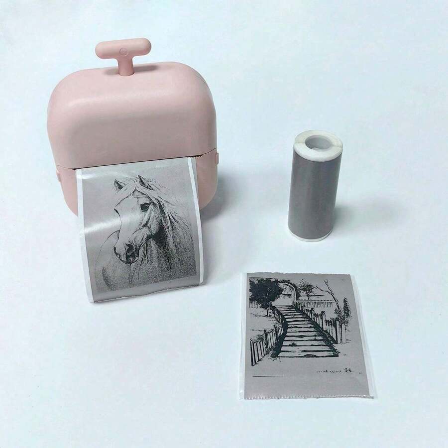 10Rolls 2.2in X 19ft Thermal Printer Paper Rolls For Mini Pocket ...