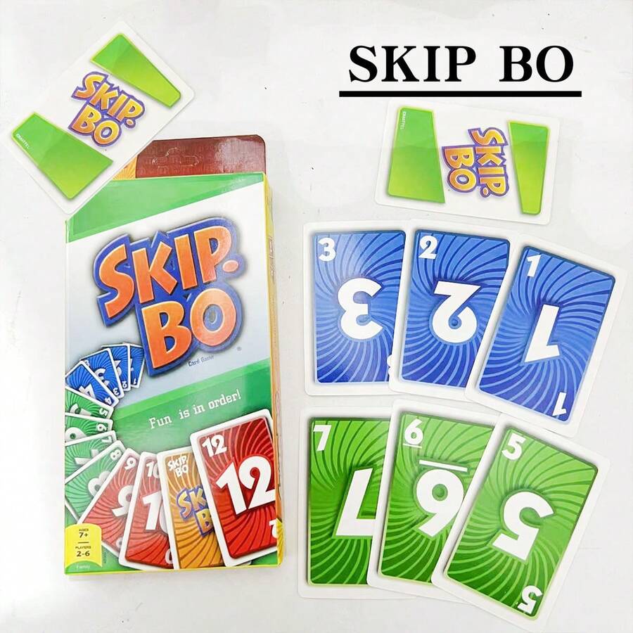 SKIP BO Card Games Multiplayer Interactive Board Games A Great Choice ...