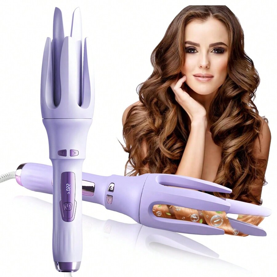 Automatic Curler: 32mm Barrel, 4 Temperature Modes, Negative Ion ...