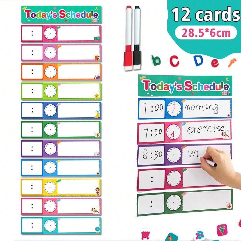 DIY Calendario Visual para Niños, Tabla de Tareas y Recompensas ...