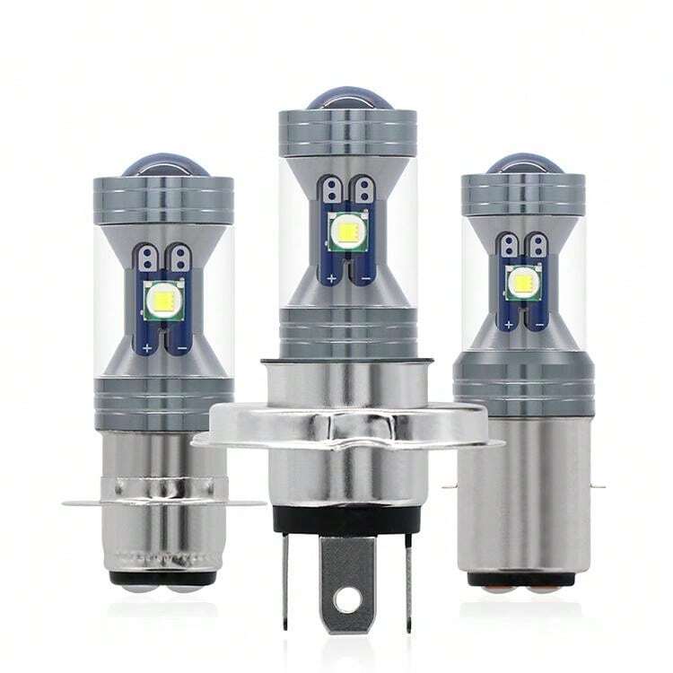 Motorcycle Headlight N3 LED Bulb H4 BA20D H6 P15D Driving Fog Light ...