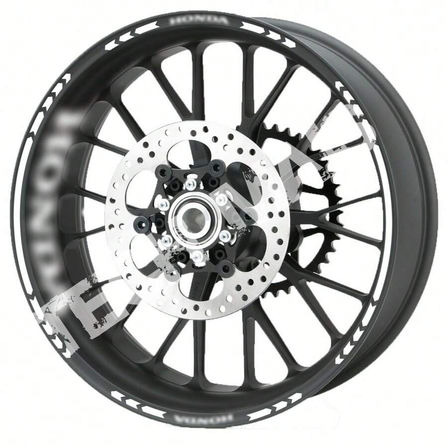 Reflective Wheel Sticker Motorcycle Cb1000 R 8 Logos CB1000R CB 1000R ...