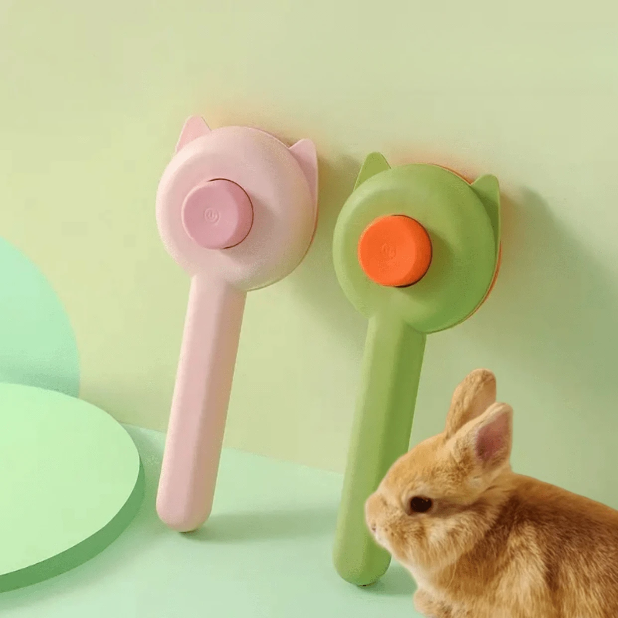 Rabbit Brush - Self-Cleaning Tool For Effortlessly Removing Loose Fur ...