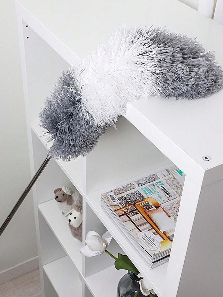 Microfiber Duster, Extendable Feather Duster (Stainless Steel ...