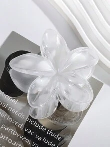 1/2pcs Luminous Flower Claw Clips, Hair Claw Simple Hairpins For Beach ...