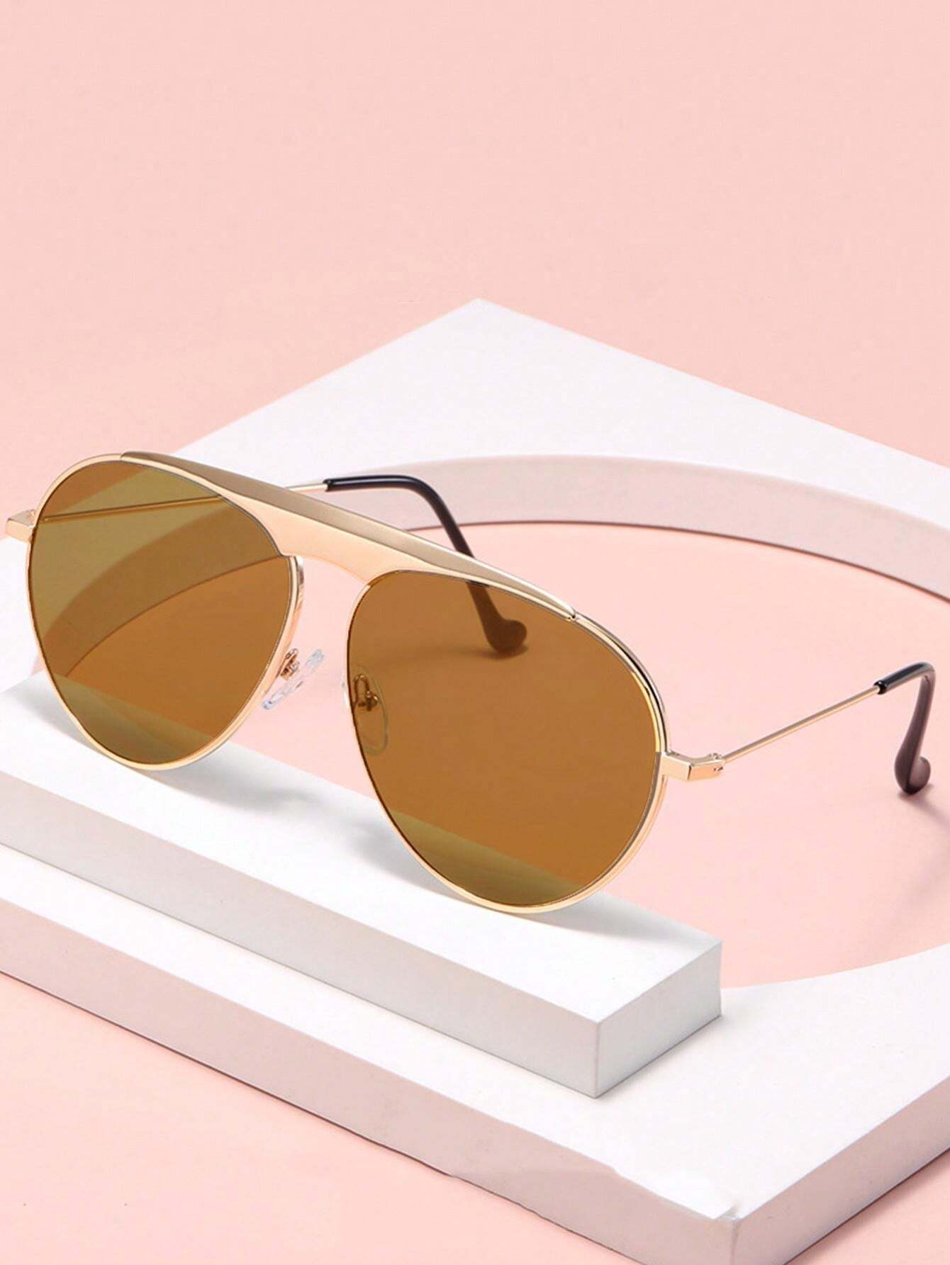 1pc Full Frame Trendy And Fashion Glasses, European And American ...