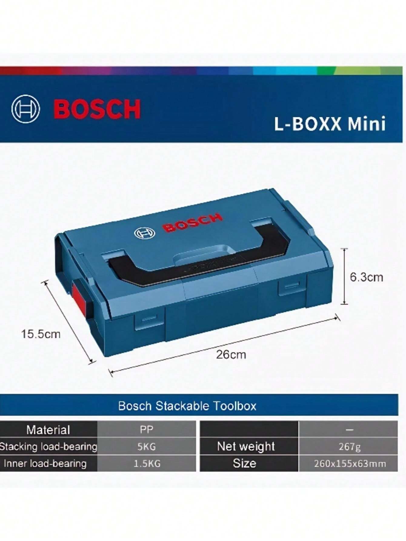 bosch Boîte à outils mini personnalisable Bosch L-BOXX Mini DIY | Mode ...