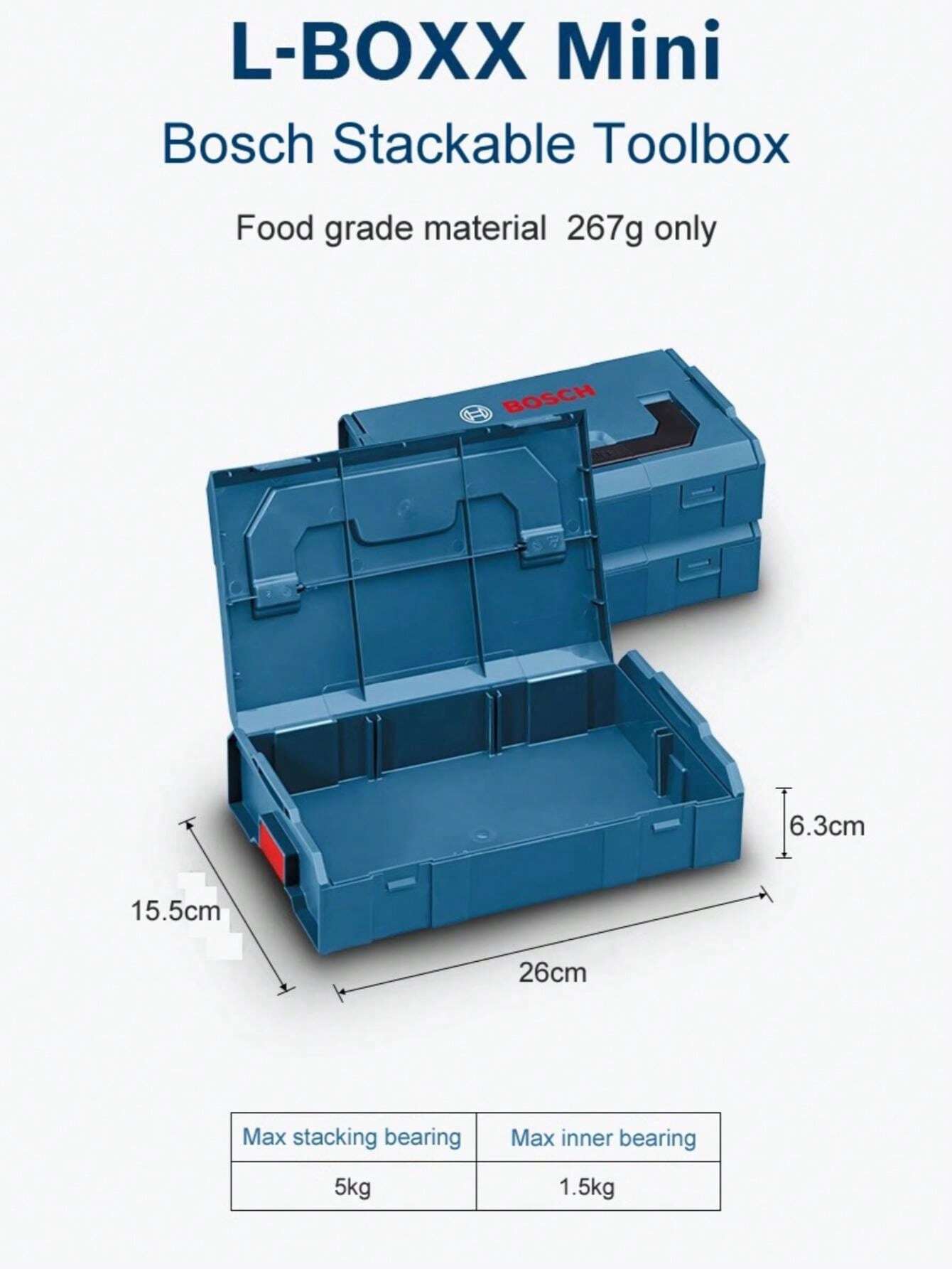bosch Boîte à outils mini personnalisable Bosch L-BOXX Mini DIY | Mode ...