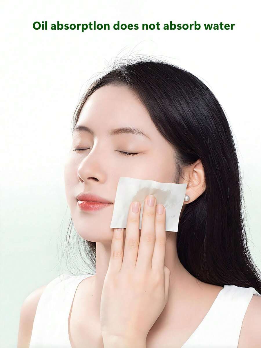 1 Box (300 Sheets)Of Facial Oil Suction Paper, Disposable Facial Oil ...