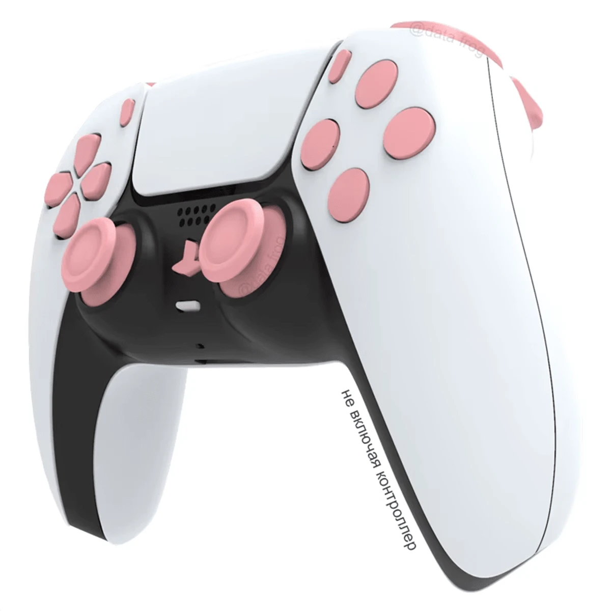 DATA FROG Replacement Button Thumb Sticks For PS5 Controller Analog Grip Bullet Buttons Repair ...