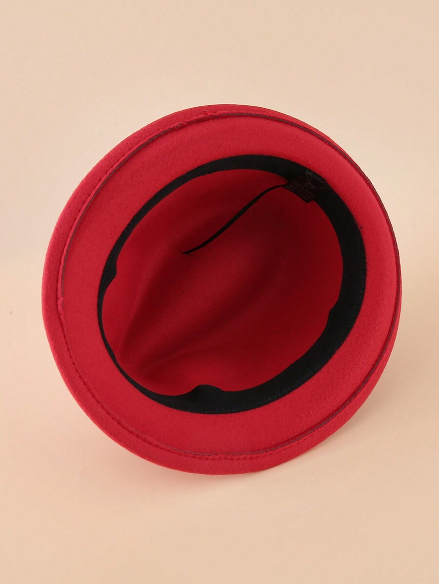 Men's Wool Felt Bowler Hat - English Gentleman Style | SHEIN