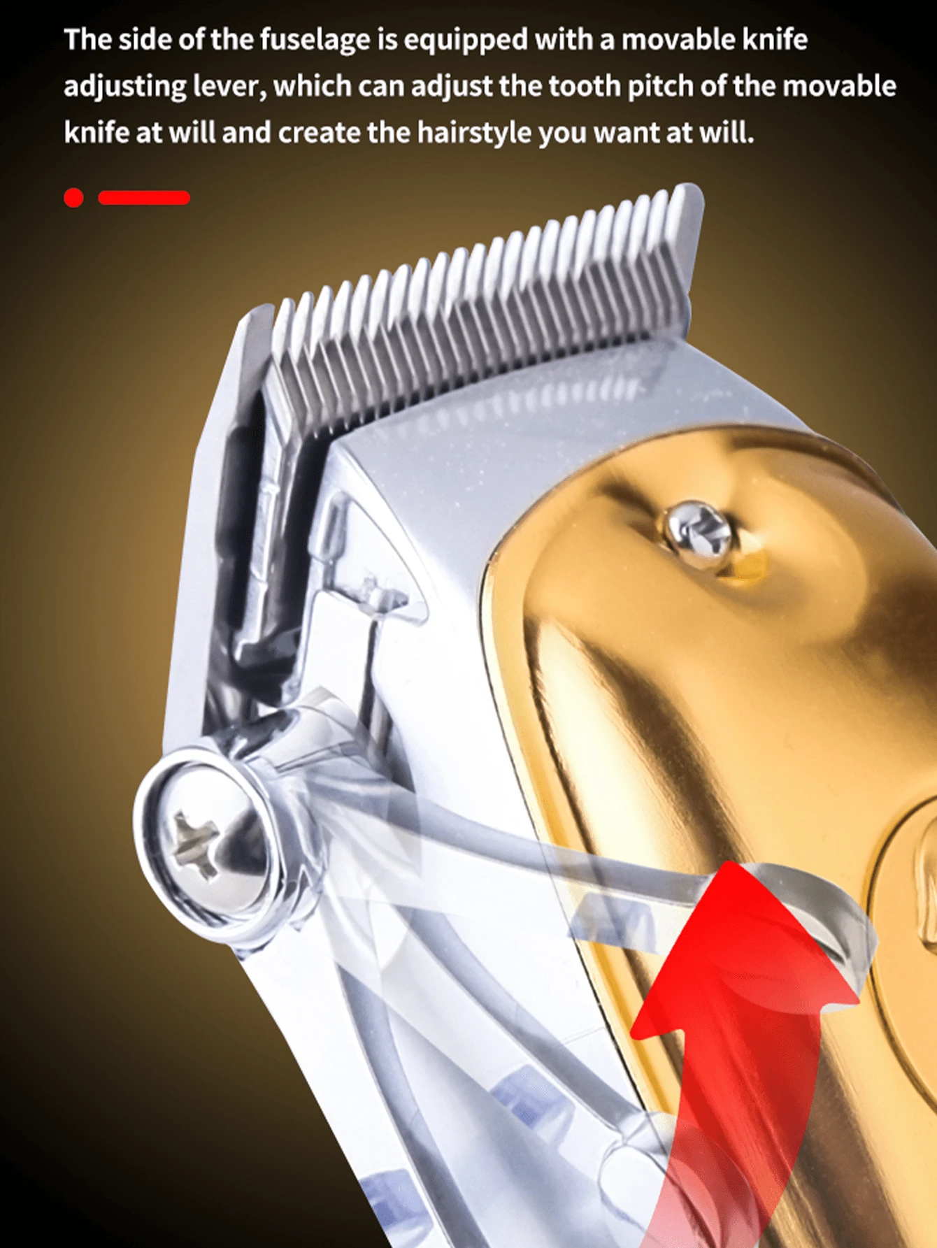 Kemei Hair Clipper And Beard Trimmer Km-1831 Adjustable, The Most ...