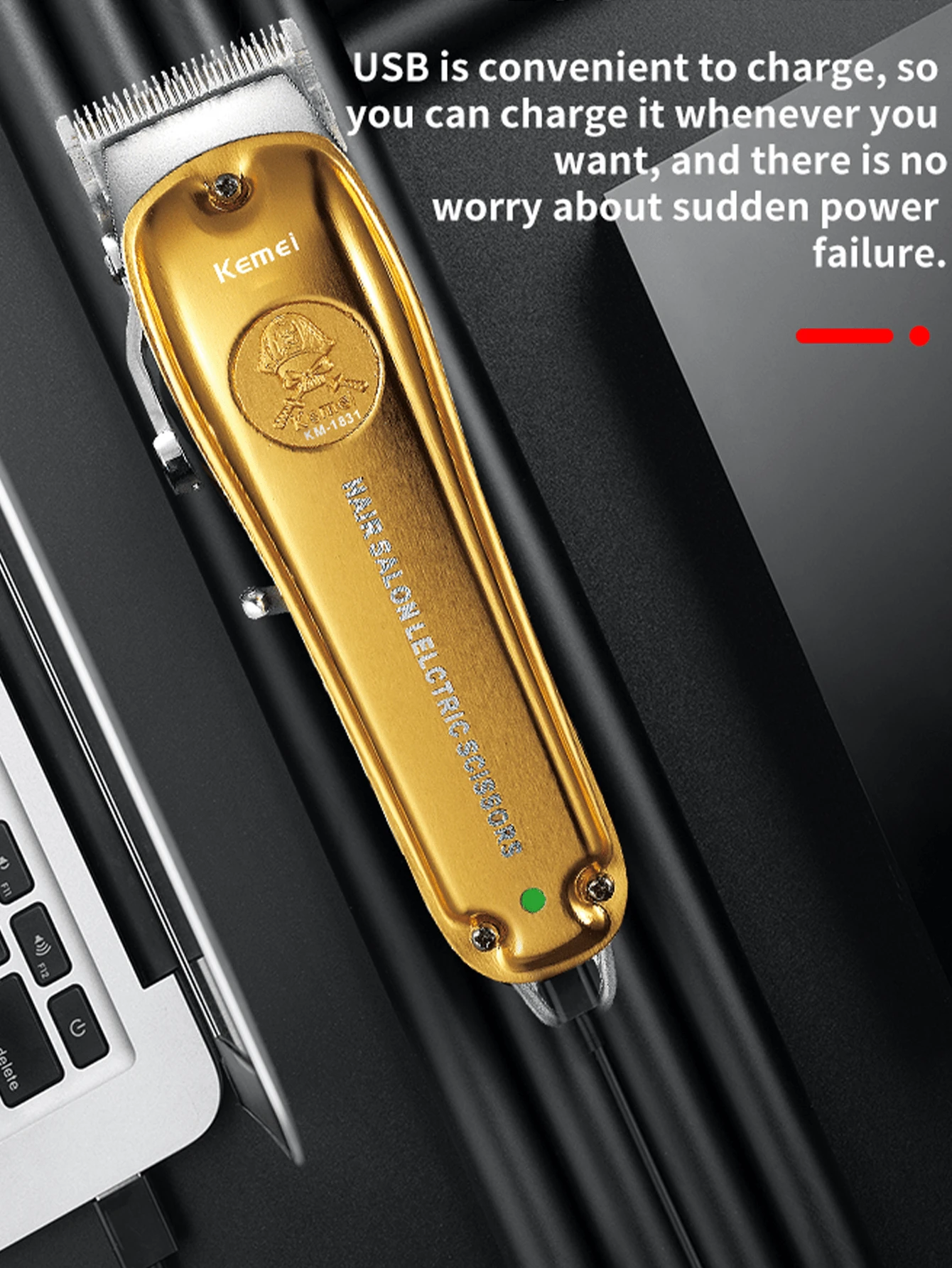 Kemei Hair Clipper And Beard Trimmer Km-1831 Adjustable, The Most ...