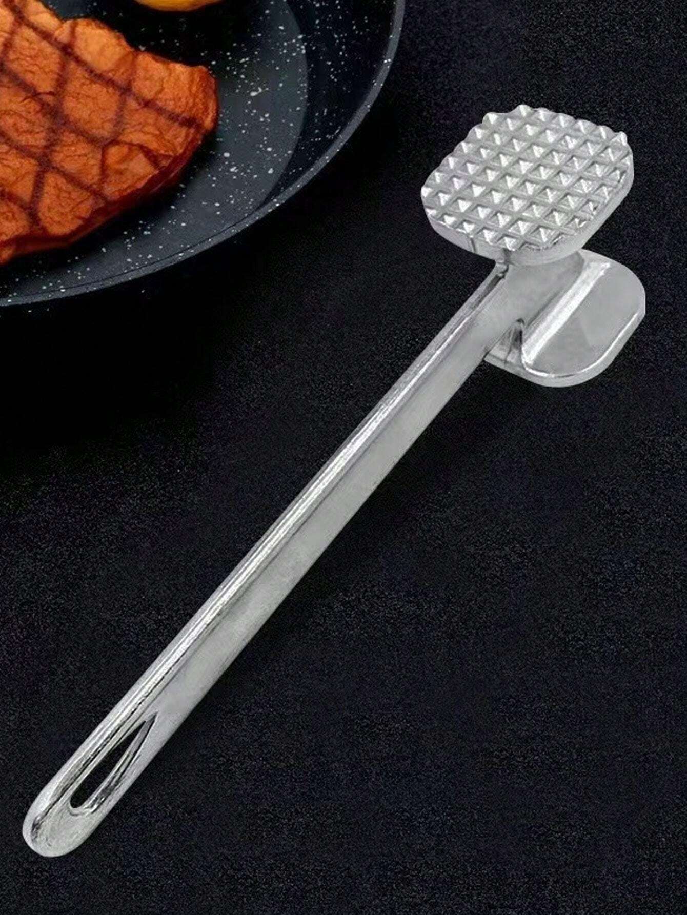 Square Meat Tenderizer Hammer, Kitchen Beef/Steak Mallet, Dual Sided ...