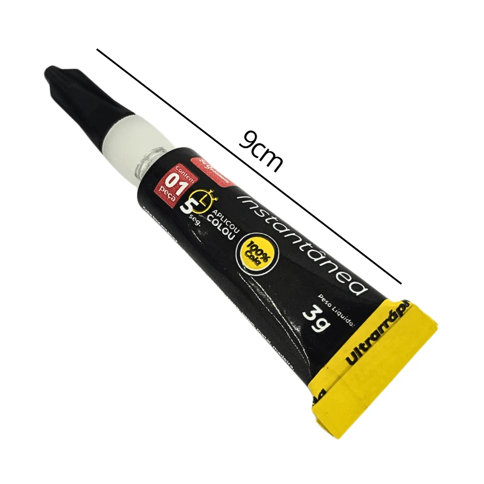 Super Cola Kit 24 Peças Cartela Cola Forte Instantânea 3g Colas ...