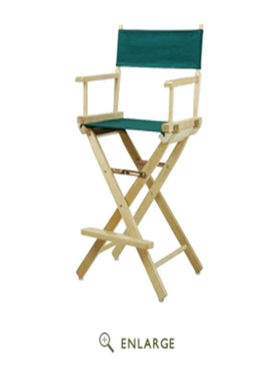 Casual Home 220-00-021-32 24 In. Directors Chair Natural Frame With ...