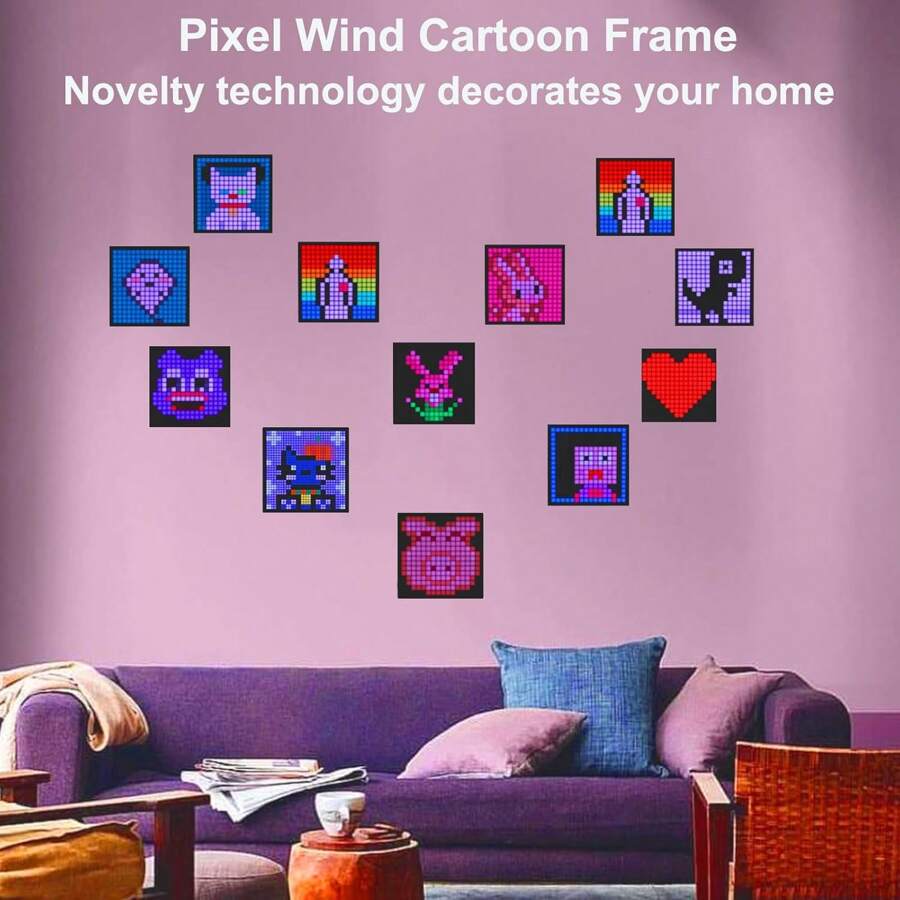 Smart LED Pixel Display 32x32 RGB LED Matrix Panel Programmable Pixel ...