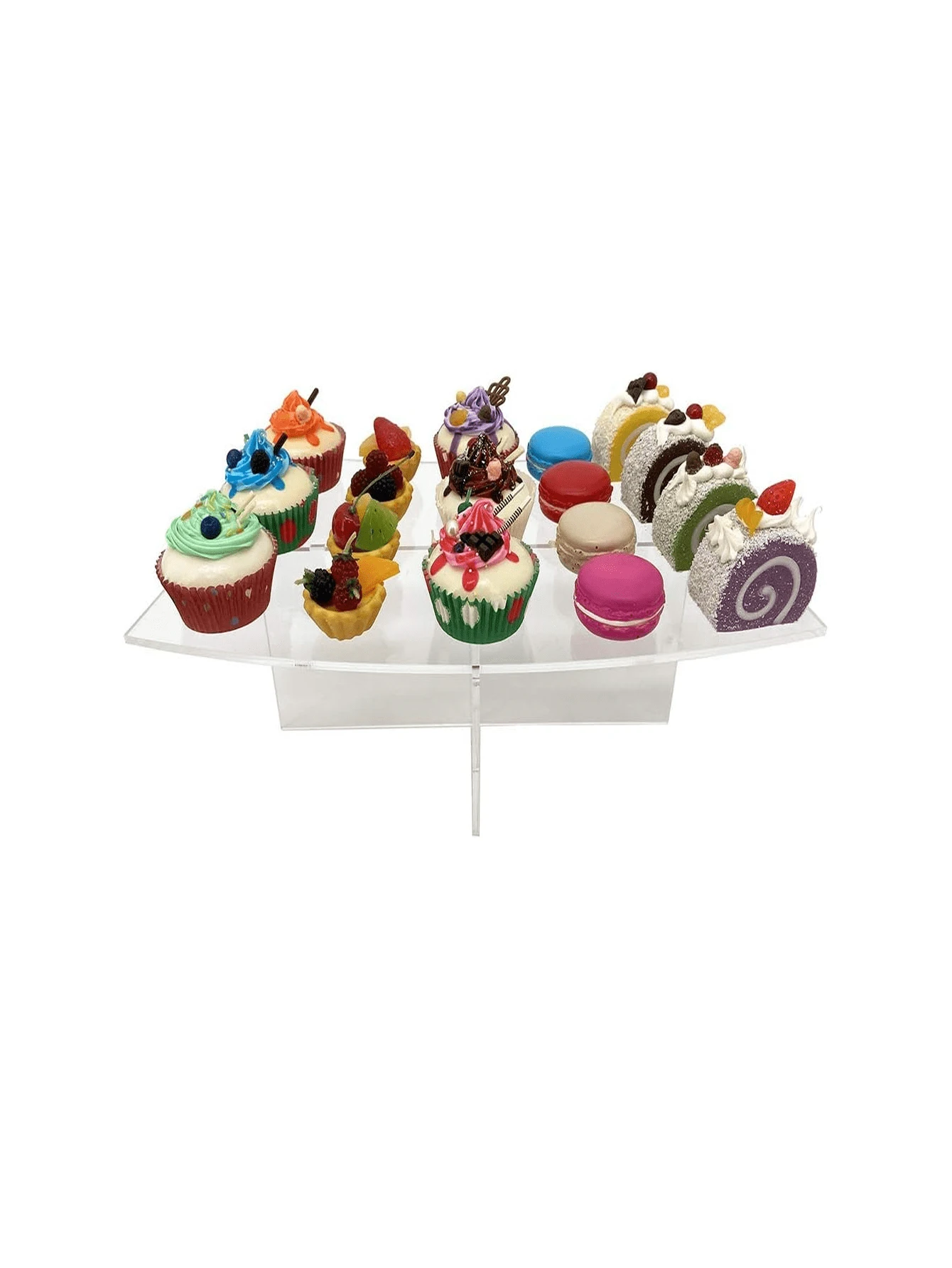 1pc Acrylic Cake & Dessert Display Stand For Birthday Party, School ...