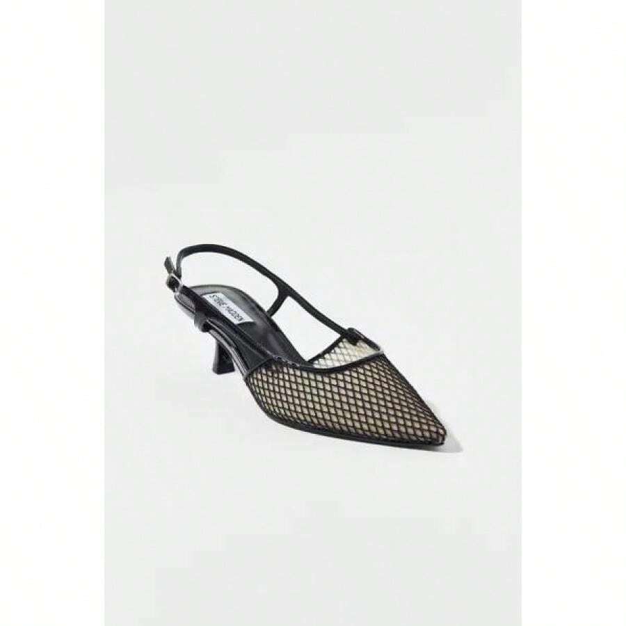 Steve Madden Legaci Mesh Kitten Heel | SHEIN USA