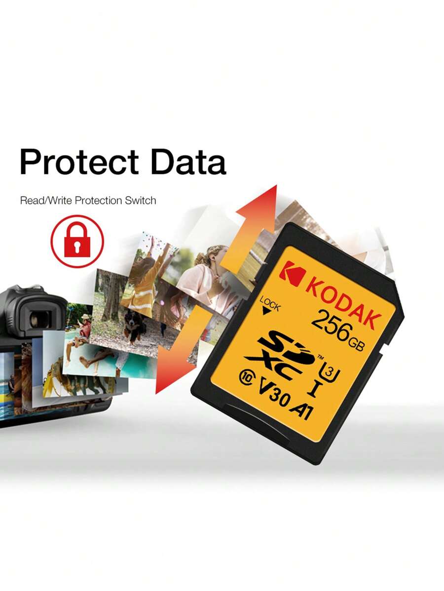 Cartão SD Maior 64GB 128GB 256GB Cartão SD para Câmera | SHEIN Brasil