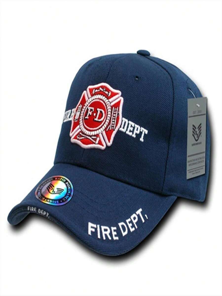 Rapid Dominance JW-FD Deluxe Law Enforcement Caps- Fire Dep.- Navy ...