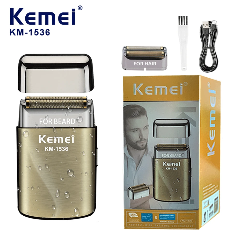KEMEI Km-1536 High-Quality Portable Electric Professional Shaver. The ...