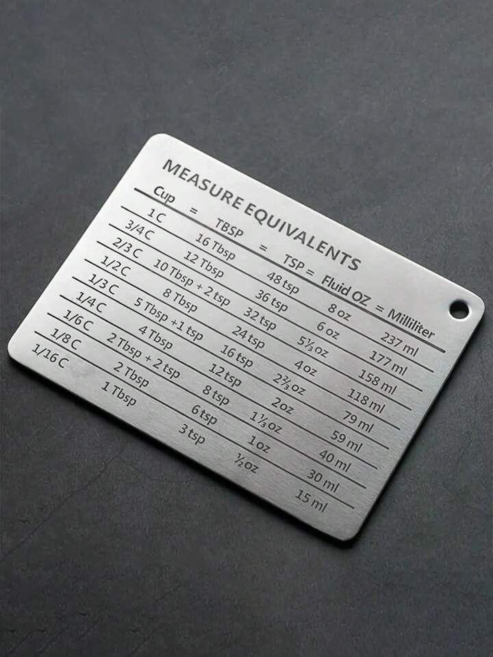 1 Piece Stainless Steel Magnetic Refrigerator Magnet Baking Scale ...