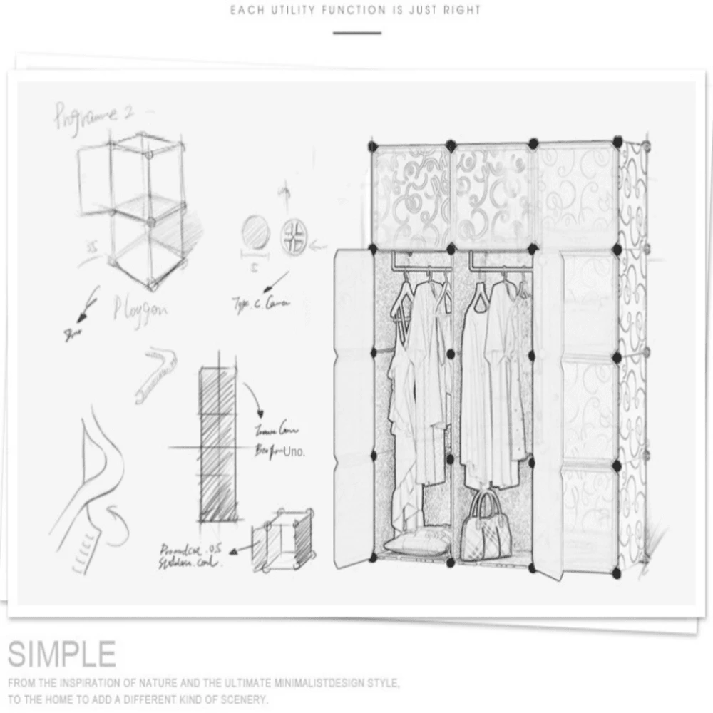 Tumey marca gabinete de almacenamiento simple gabinete de ...