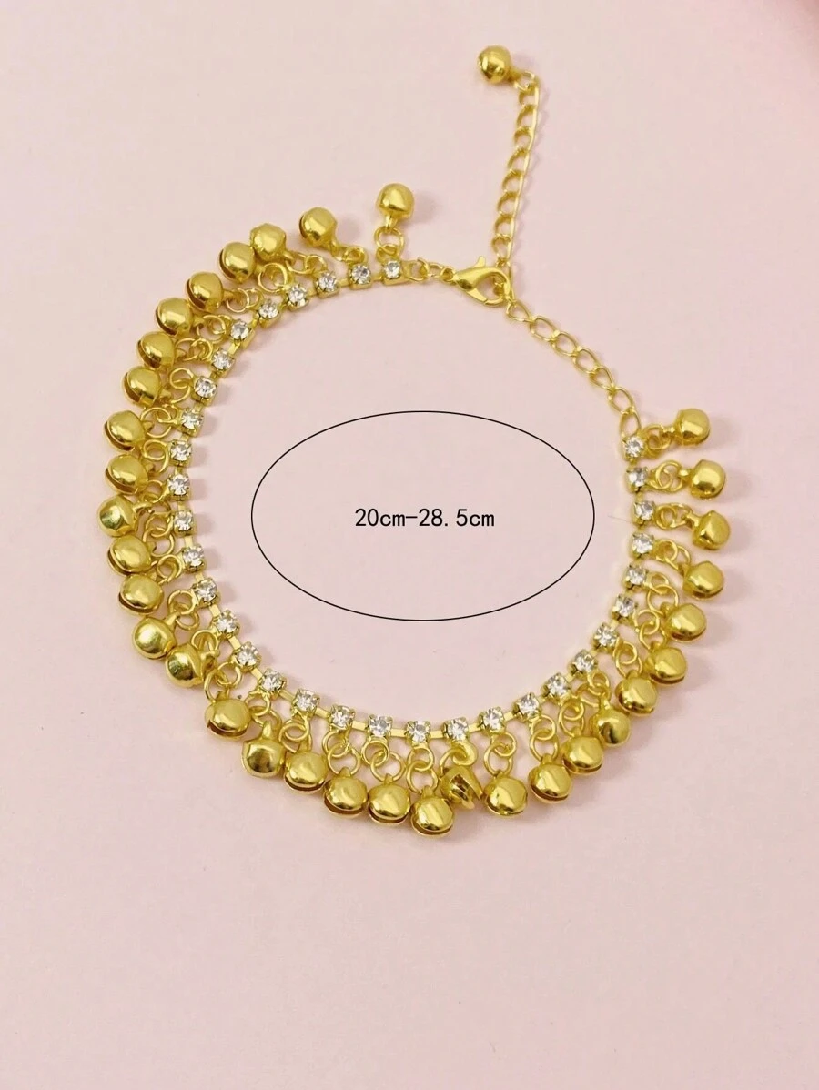 Bell Charm Anklet | SHEIN USA