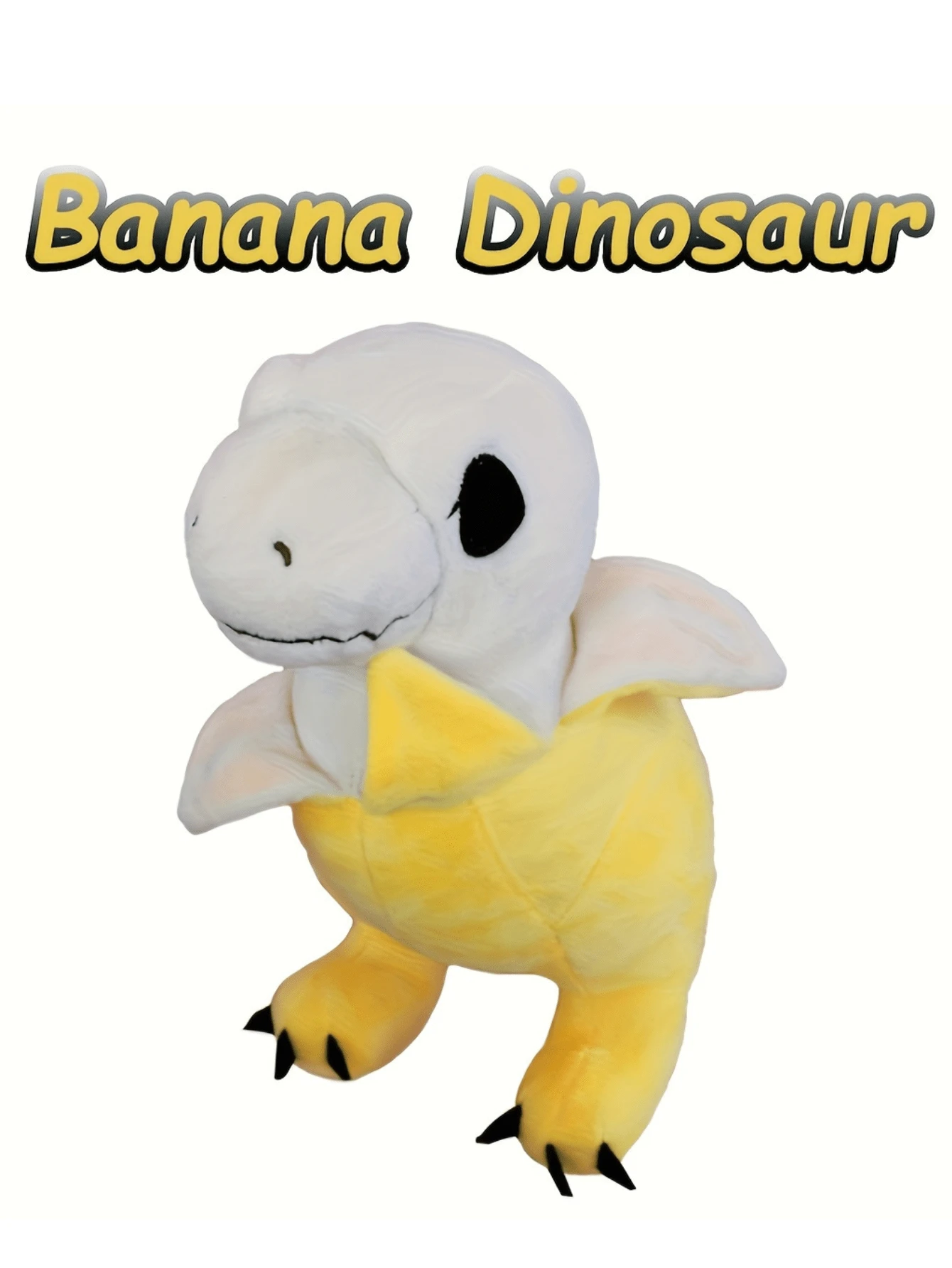 Peluche de Bananasaurus Rex de 25 cm/9,8 pulgadas, muñeco de peluche de ...