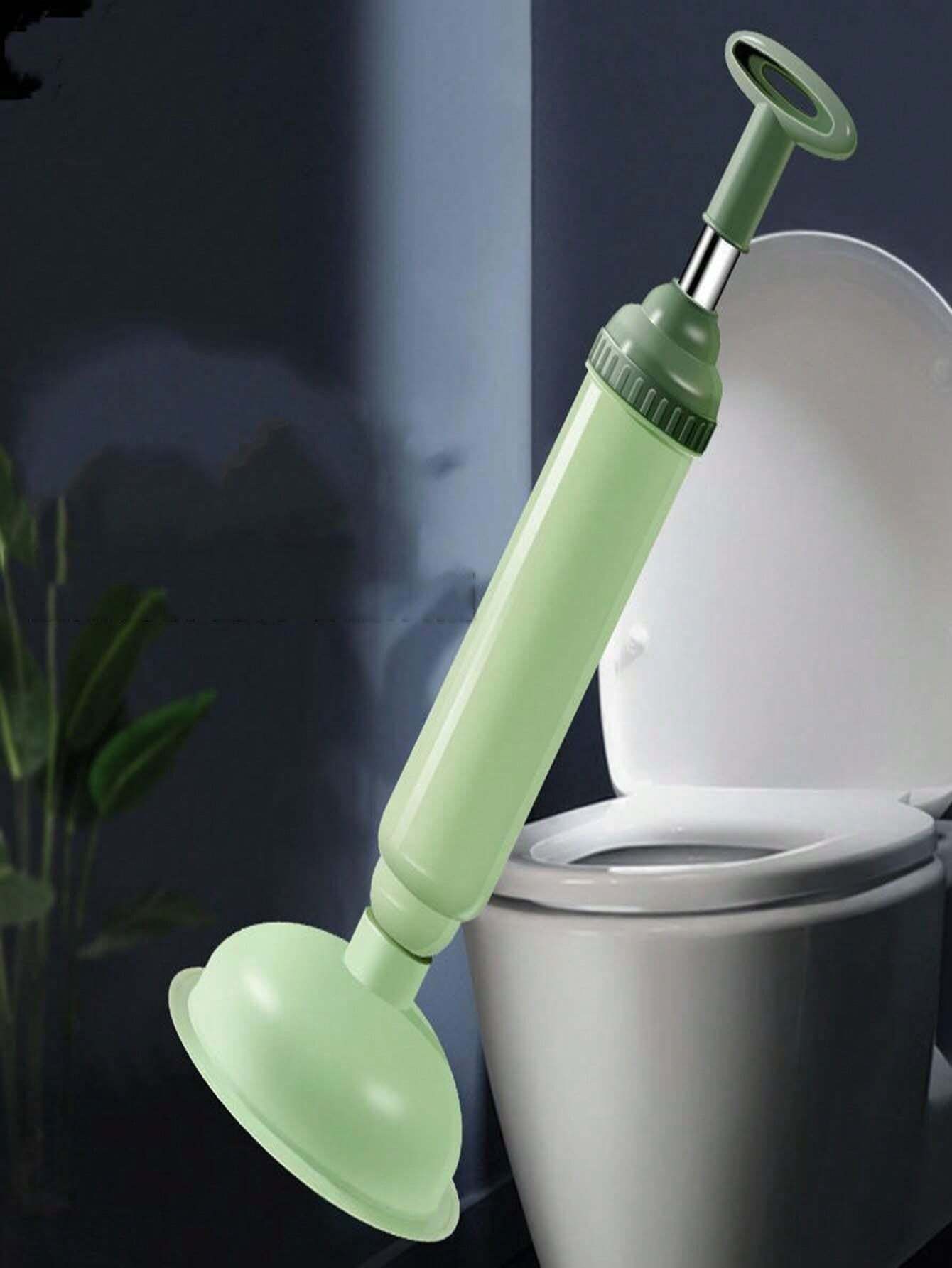 1 Powerful Toilet Plunger. One-Click Dredging Of Toilet Pipe Blockage ...