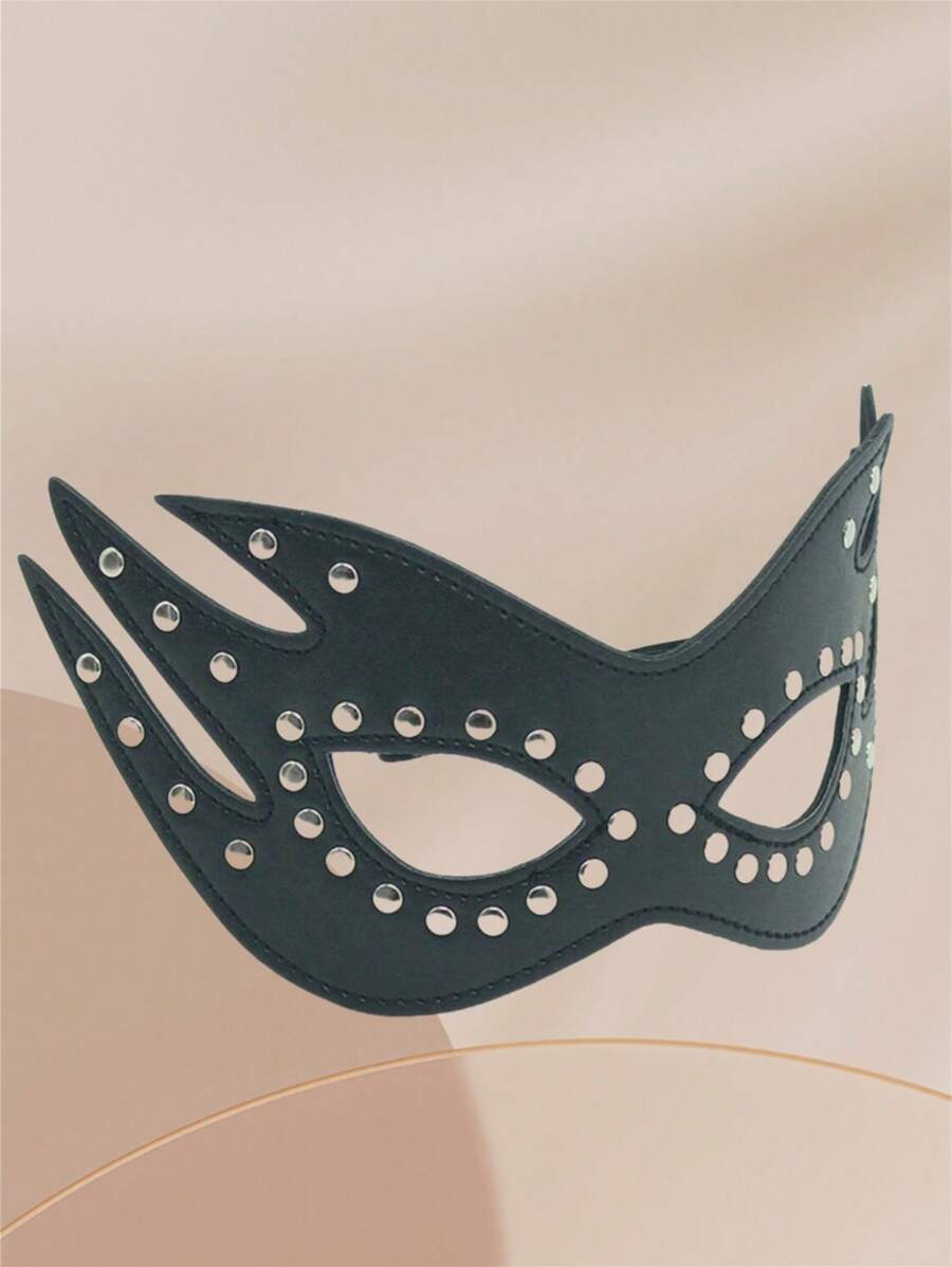 Nightclub Black Blindfold Cat Face Willow Nail Eye Mask SM Alternative ...