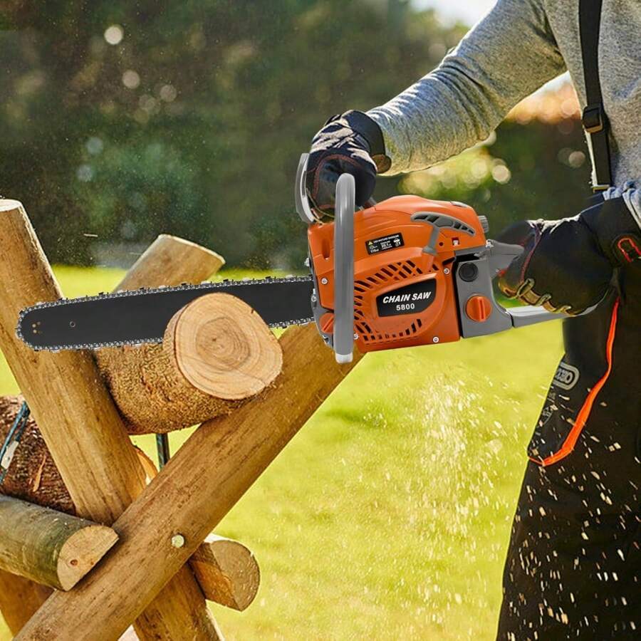 GDRASUYA10 LOYALHEARTDY-BTG 20Inch Gas Chainsaw 58CC Power Chain Saw ...