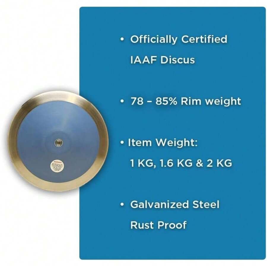 Amber Athletic Gear Top Fly Discus Track & Field Training Discus ...