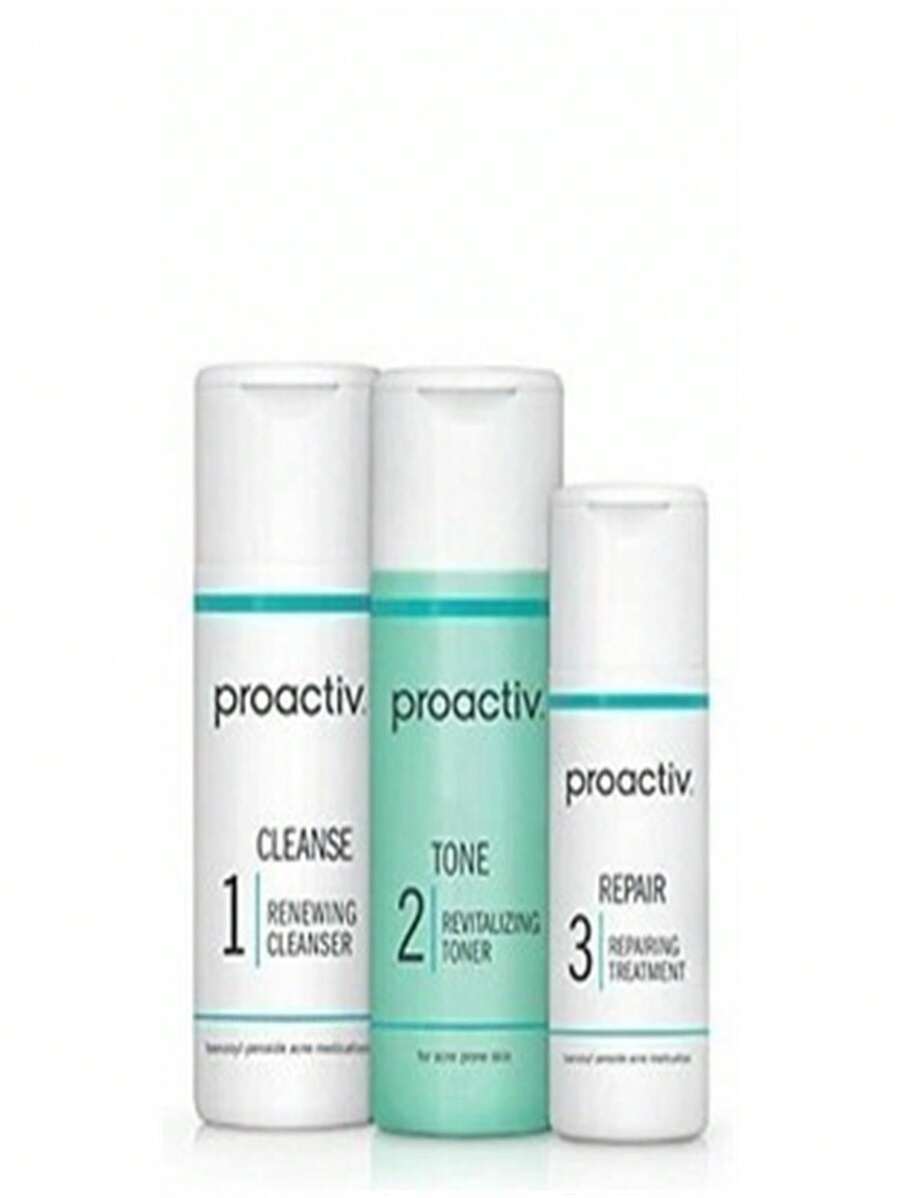 Proactiv Pacn47 Solution 3-Step Acne Treatment System 30 Day - 30 Ml-60 Ml | شي إن