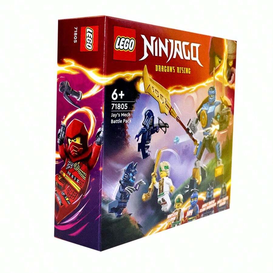 LEGO Phantom Ninja 71805 Jie's Mech Battle Set Puzzle Building Blocks ...