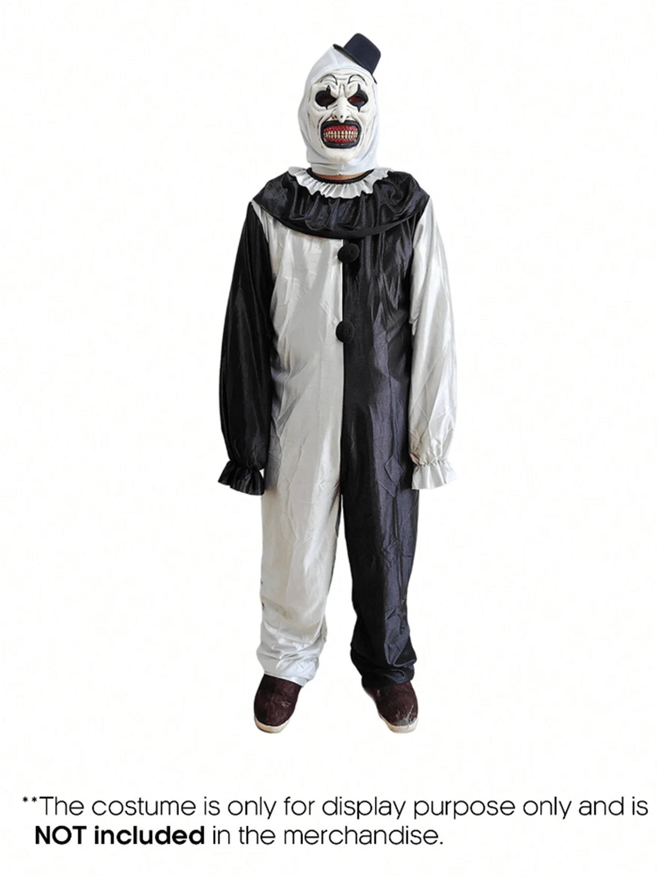 Máscara del personaje Terrifier The Clown, máscara de látex completa ...