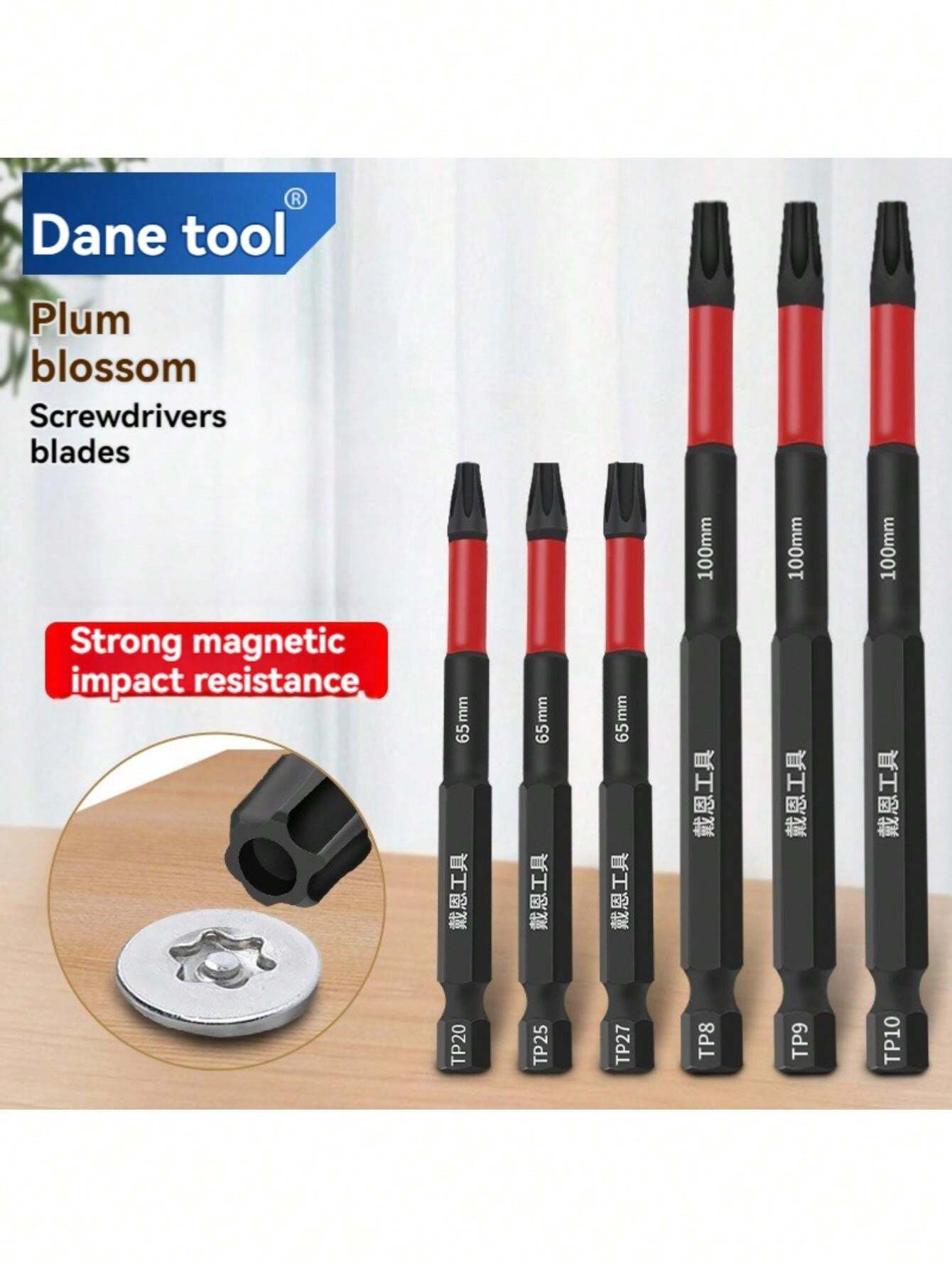 Plum Blossom Style Strong Magnetic Screwdriver Bits, Hollow With Holes ...