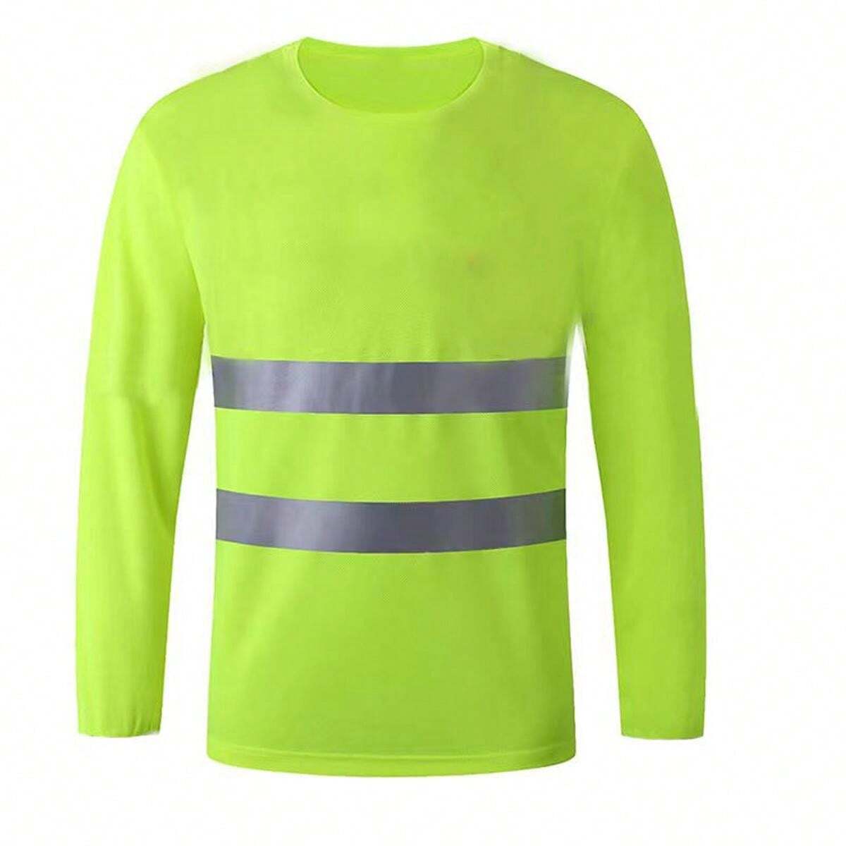 Reflective Tape Long Sleeve Work Uniform, Traffic Safety Clothing For ...