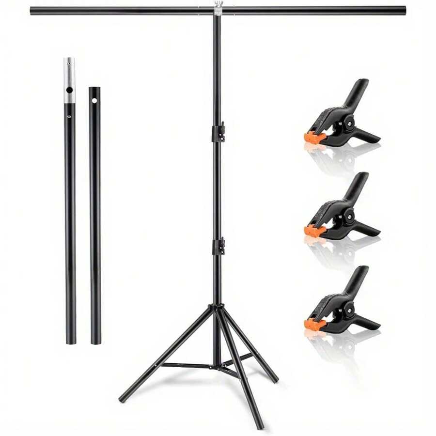 Adjustable Portable Kit Photography Studio Background Stand Background ...