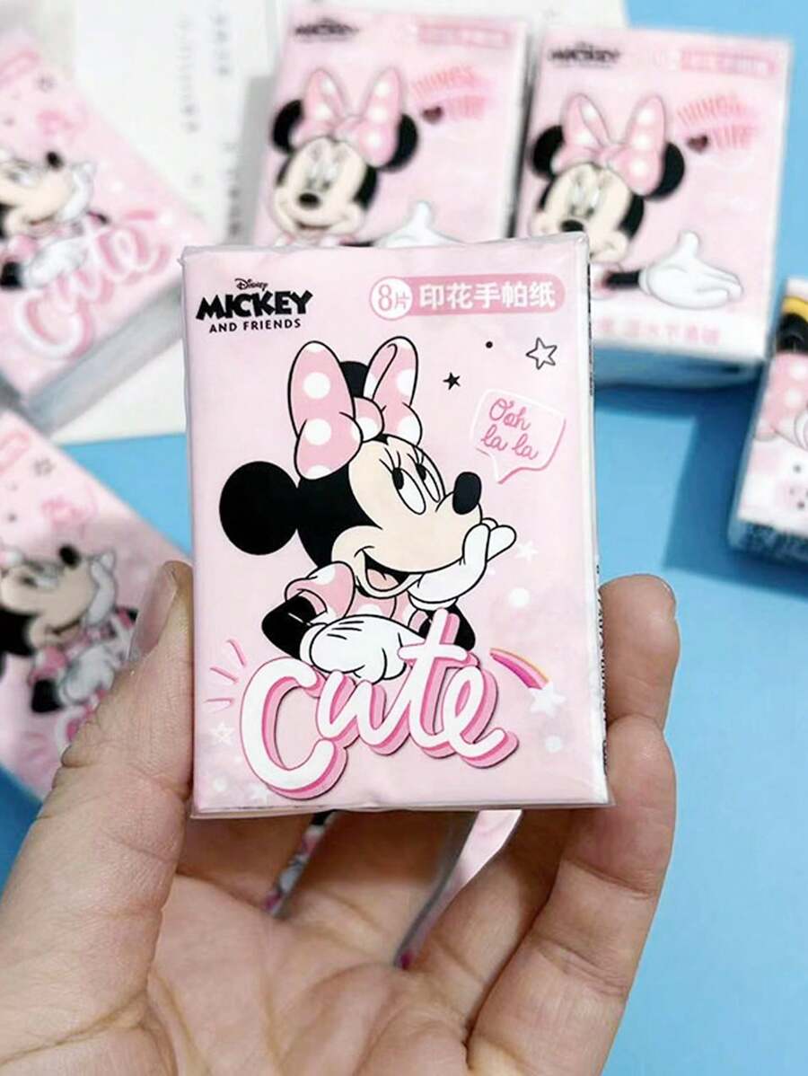 Genuine Handkerchief Paper Anime Cartoon Figure Kawaii Stitch&Lilo ...