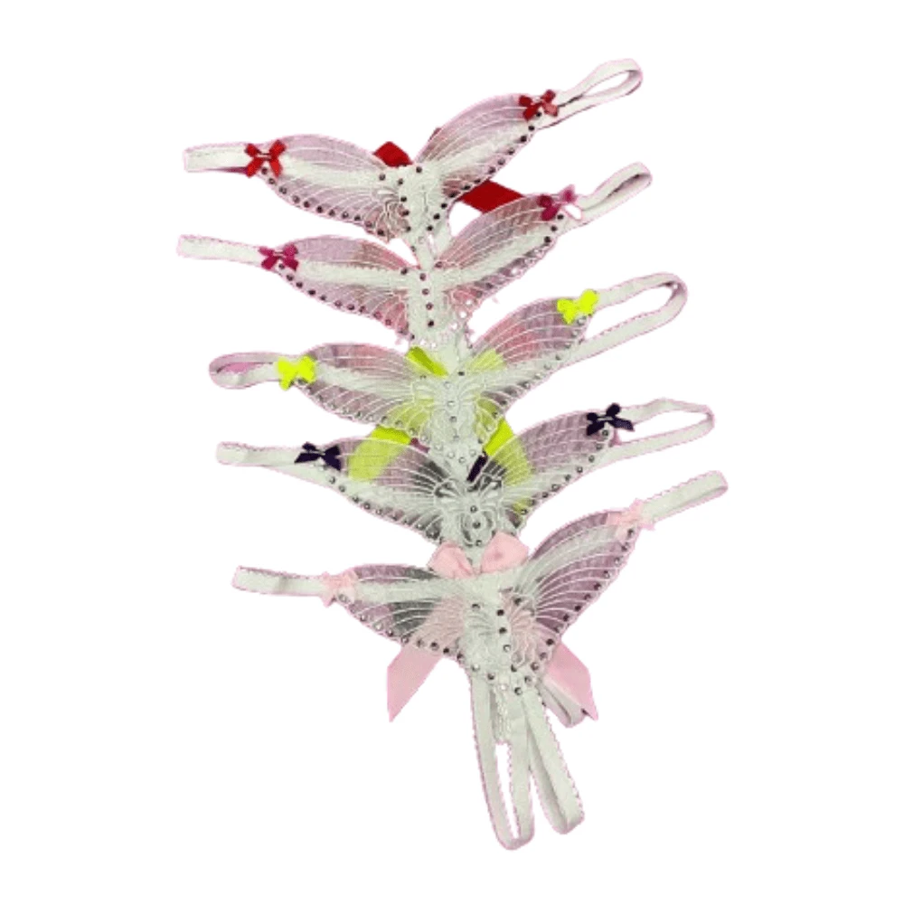 Kit Of 6 Butterfly Thongs Elegance And Color In Every Detail Butterfly ...