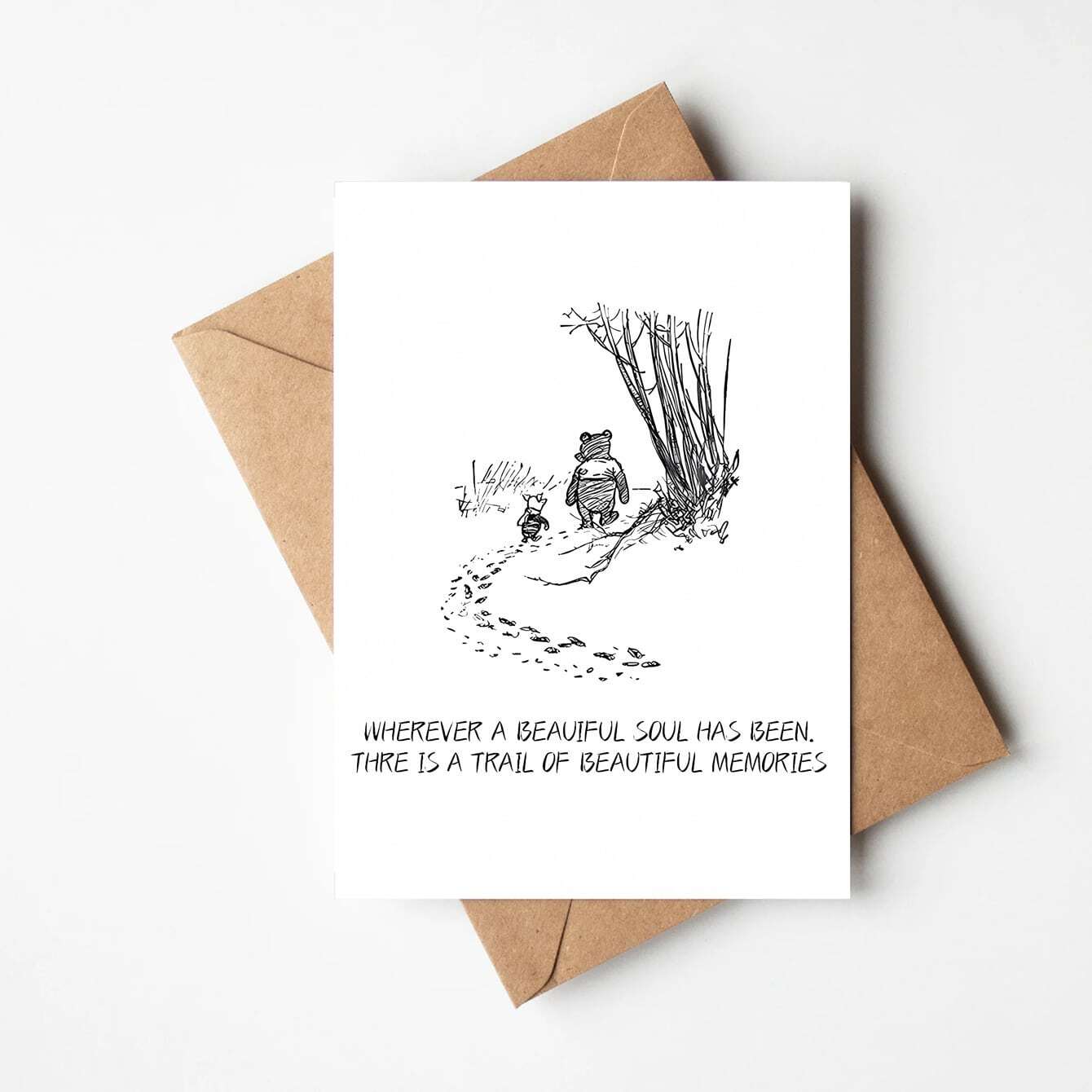 1pc Elegante Cartão de Condolências - Perfeito para Amigos, Família e ...