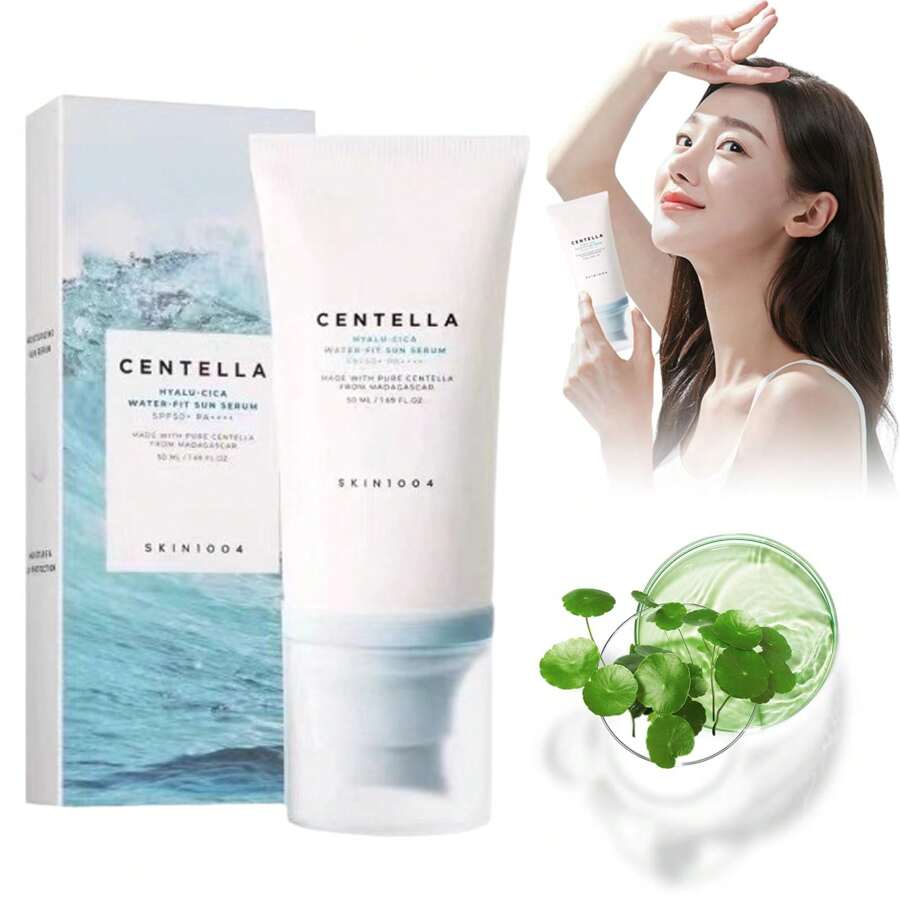 Centella Sunscreen, Centella Sunscreen Spf 50, Madagascar Centella ...