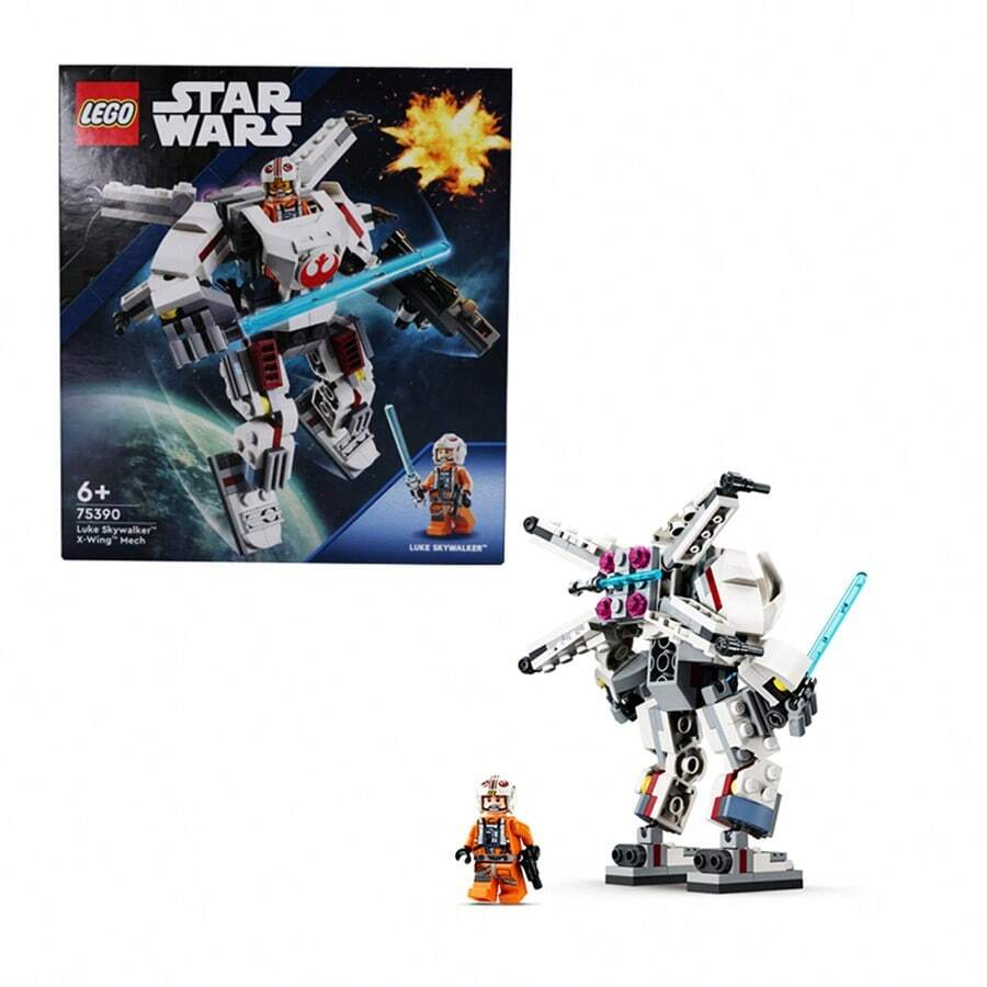 LEGO 75390 Star Wars Series Luke Skywalker X-Wing Mecha Building Block ...