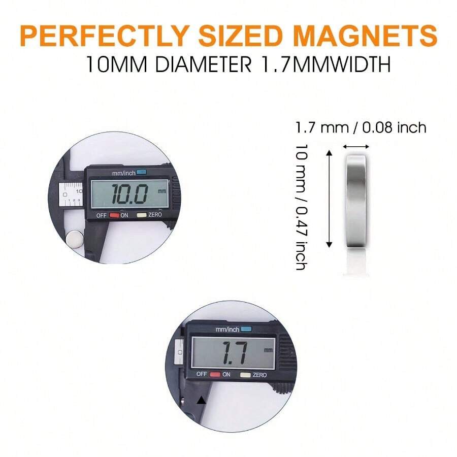 30 Pcs Super Strong Neodymium Disc Magnets, Small Magnets Heavy Duty ...